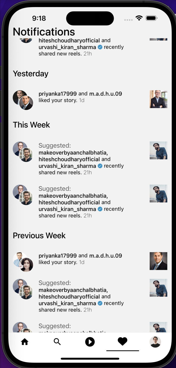 GitHub - chandninigam/Insta-ui: Insta-ui in react native