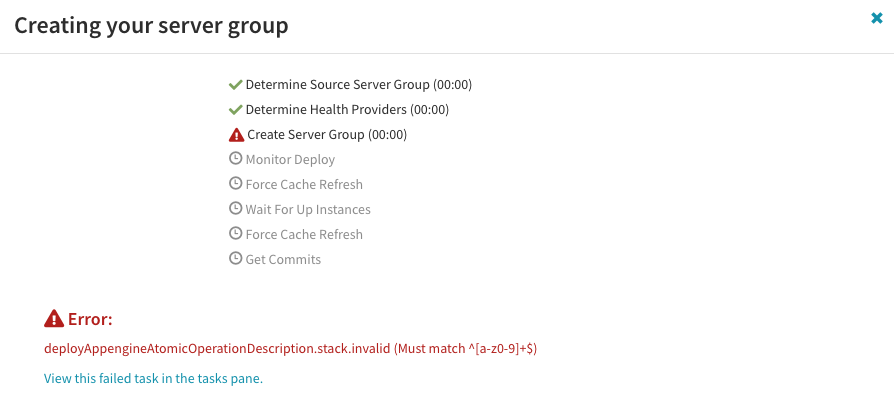 Stack name cannot contain any special characters · Issue #3721 · spinnaker/spinnaker · GitHub