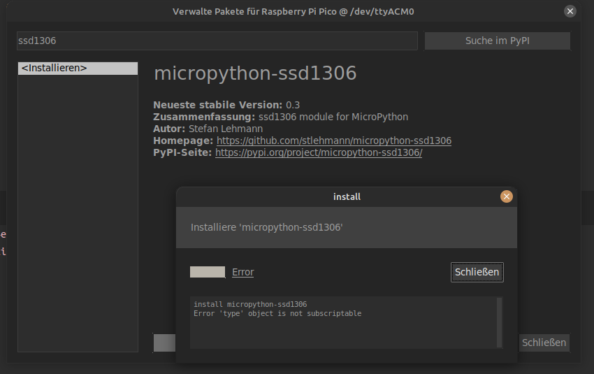 RP2040: Can not install any package/library · Issue #2718 · thonny/thonny · GitHub