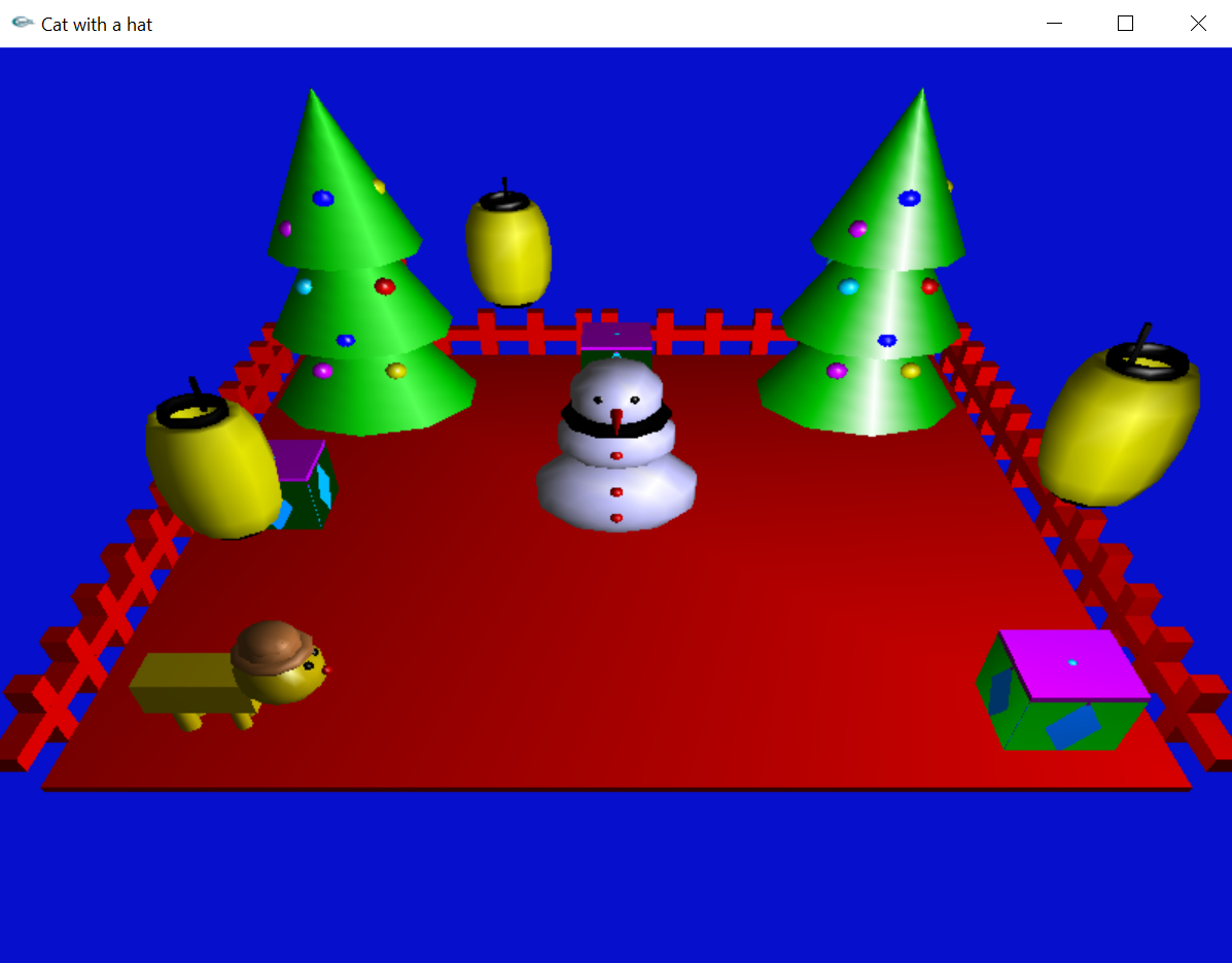 GitHub - RawanReda/Opengl3D-JapanaseChristmasGame