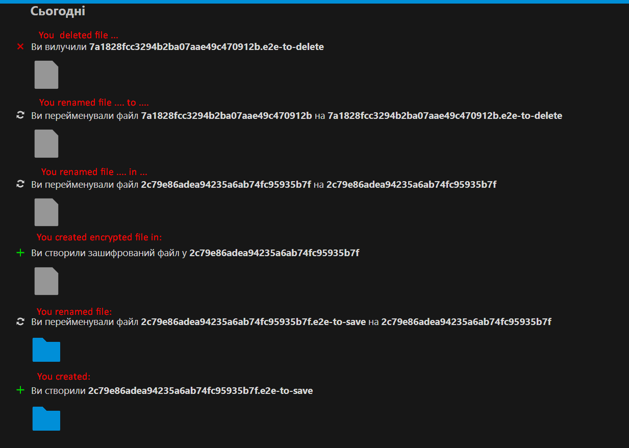 Activities With Encrypted Files To Display Or To Hide · Issue 509 · Nextcloudendtoend