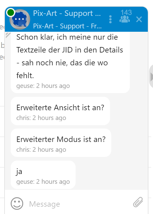 Lack of vertical scroll bar in the chat window · Issue #873 · jsxc/jsxc · GitHub