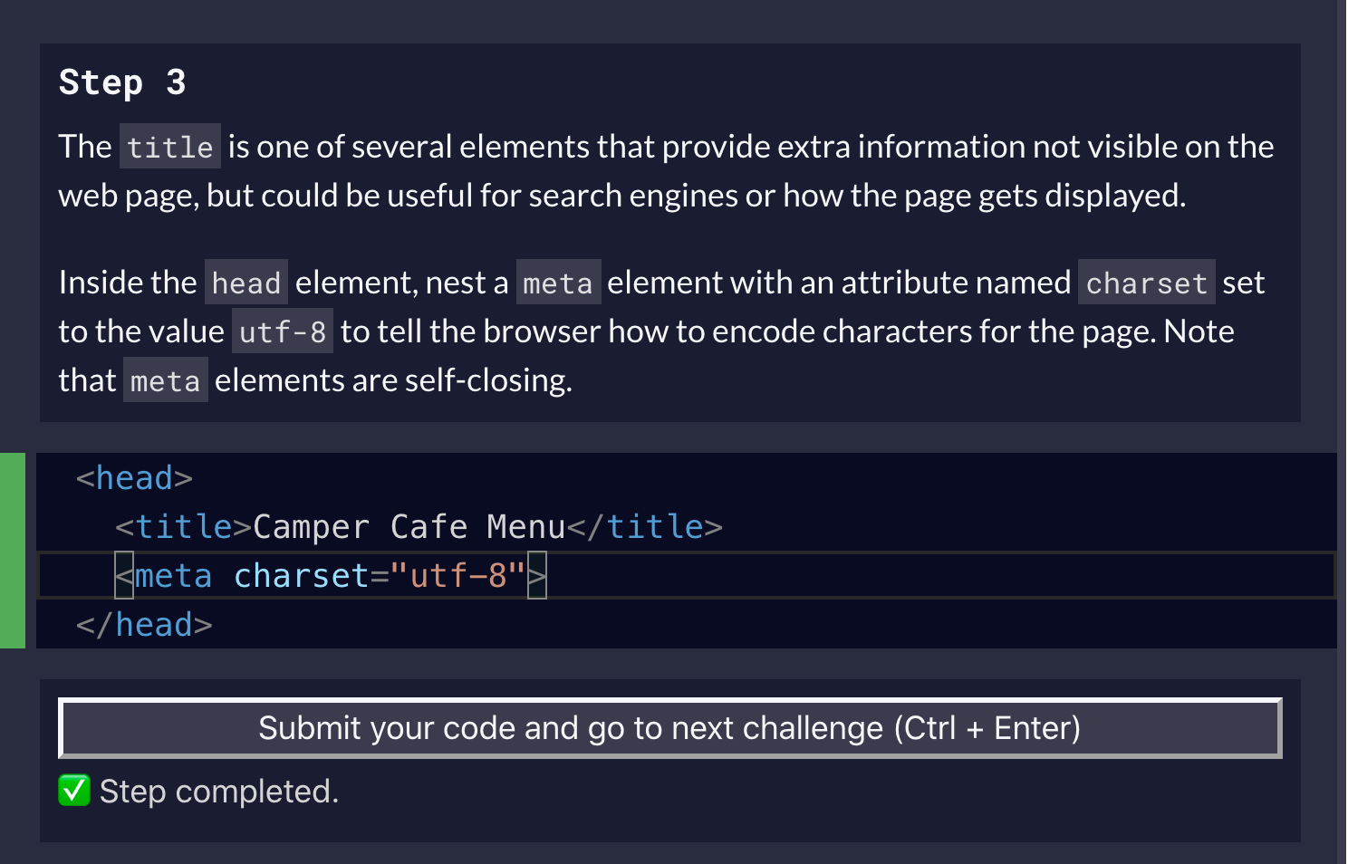 Suggestion To Avoid Confusion For Self closing HTML Elements In Learn 