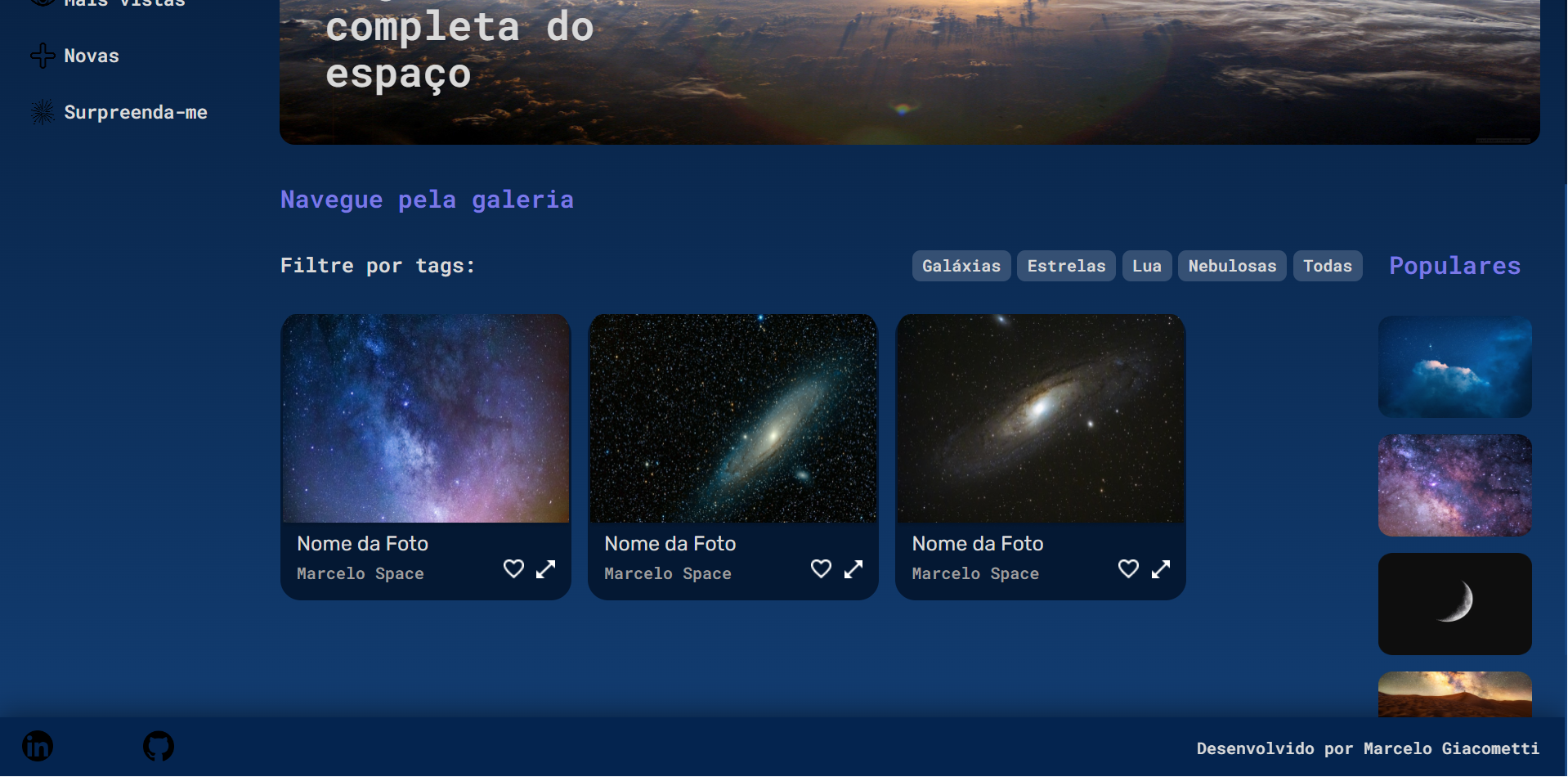 GitHub - Marcelo1201/Space: Lidando com arquivos estáticos utilizando React, um site onde mostra ...