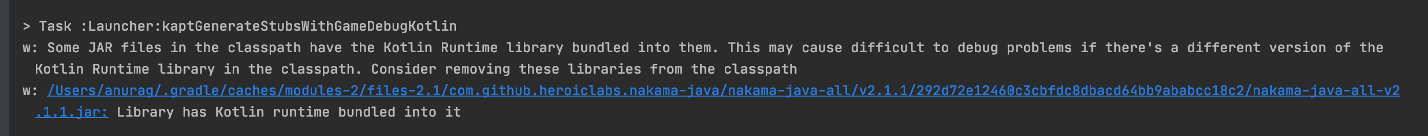 Android build failure due to protobuf-javalite · Issue #52 · heroiclabs/nakama-java · GitHub