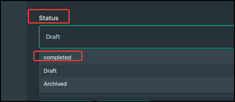 Choices In Status Not Start With Capital Letter After Edit · Issue 8416 · Directus Directus