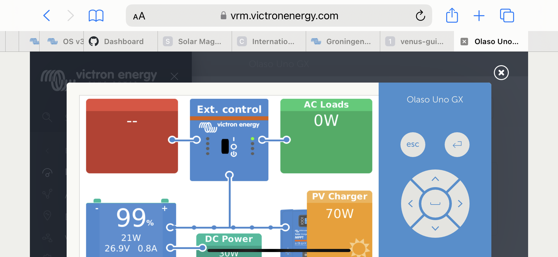 Systemcalc: system state is External control while inverting · Issue #1073 · victronenergy/venus ...