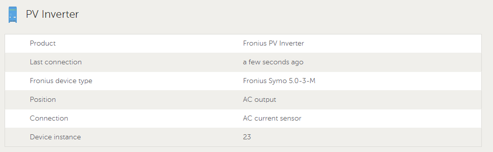 Fronius device type is no longer reported · Issue #264 · victronenergy/venus · GitHub