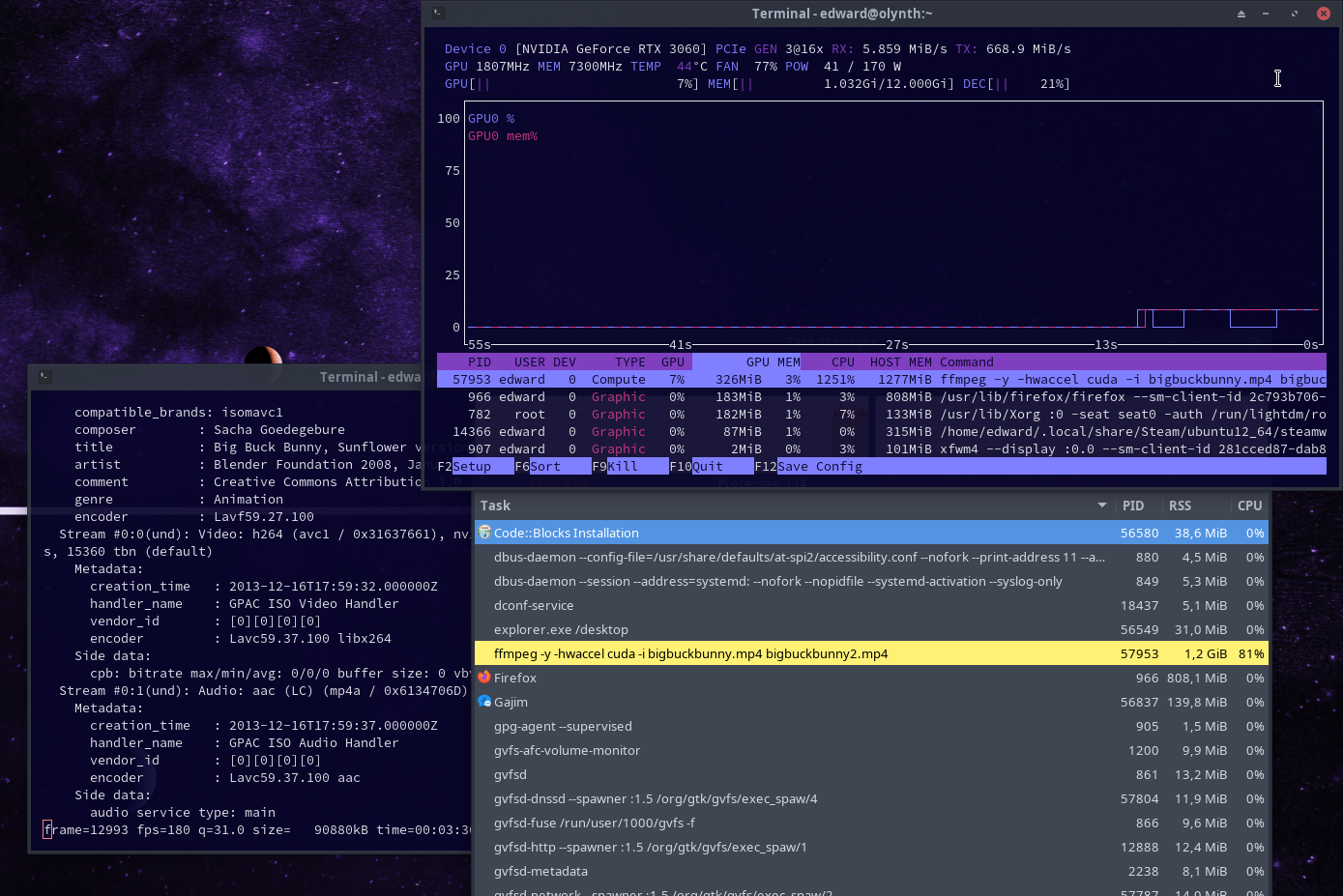 Linux Stuck On Sw Encoding And Low Quality Image Because Nvenc Encoder Cant Be Found · Issue