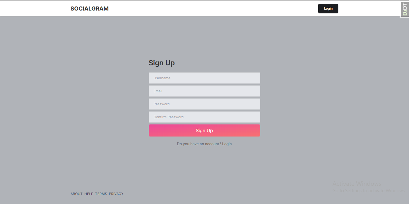 GitHub - akshayg147/Socialgram: This a Facebook clone created by me.