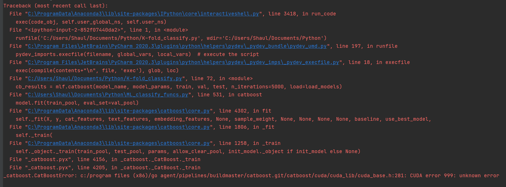 Training CatBoost on huge data crashes PC (2 x RTX3090 = 48GB VRAM full) · Issue #1530 ...