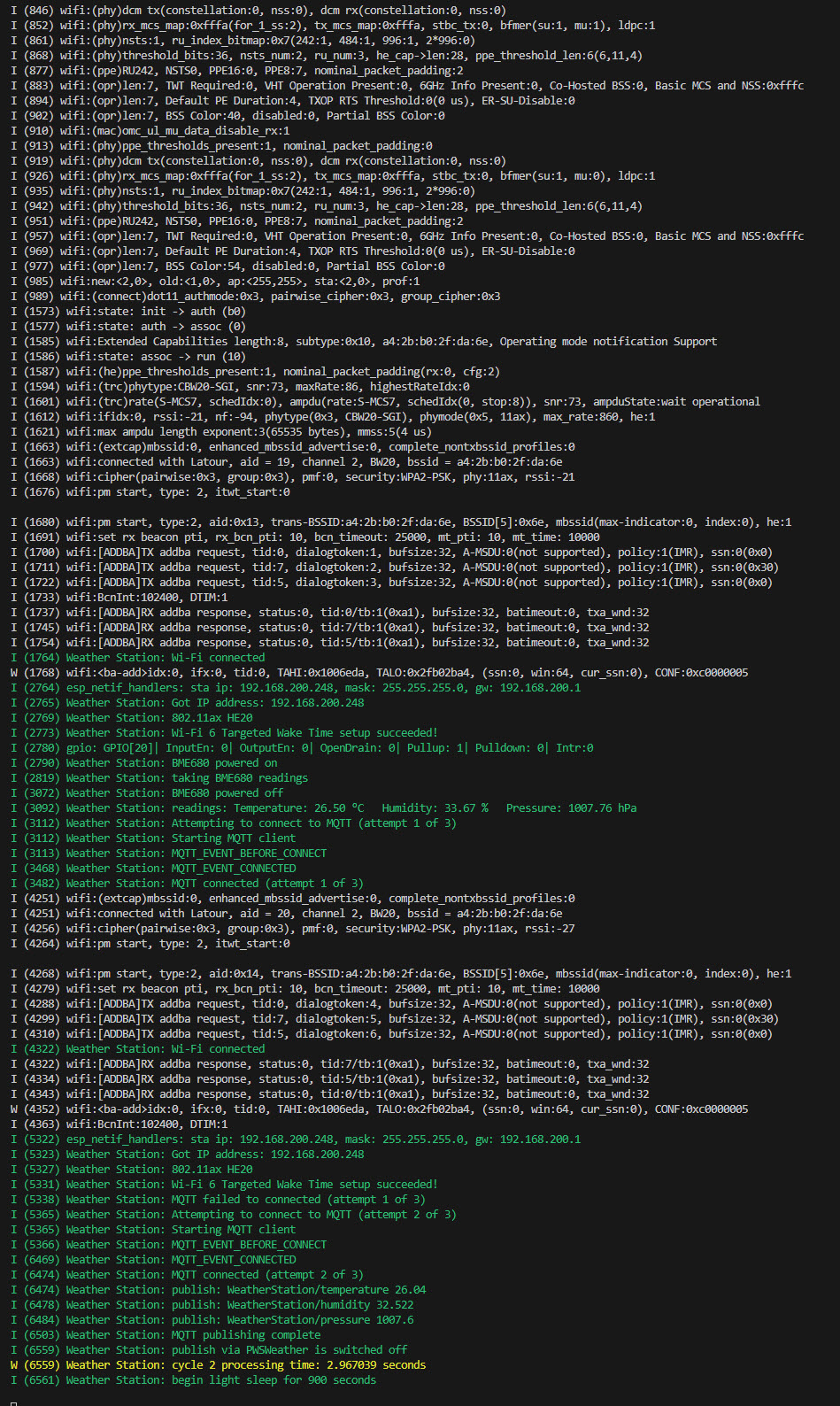 Esp32 C6 Wifi 6 Drops Connection In Light Sleep Idfgh 10287 · Issue 11550 · Espressifesp Idf