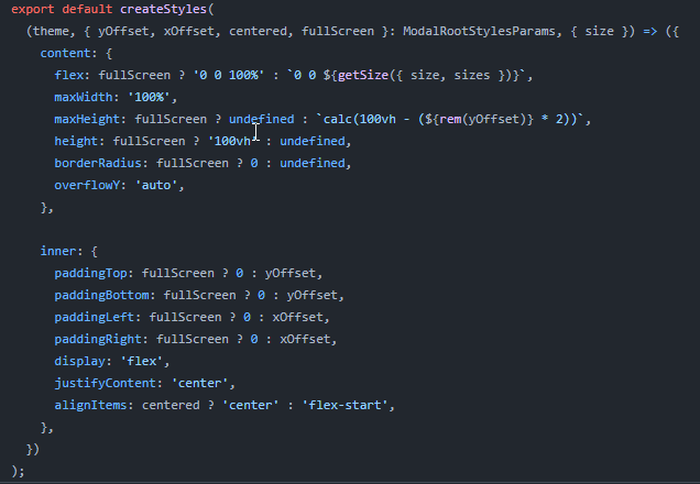 Styles api on Mantine v6 Modal · mantinedev · Discussion #3708 · GitHub