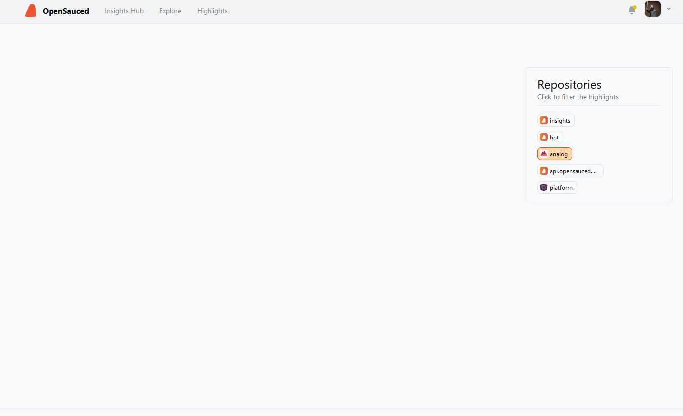Feature: Loading indicator in Feed when filtering · Issue #968 · open-sauced/app · GitHub