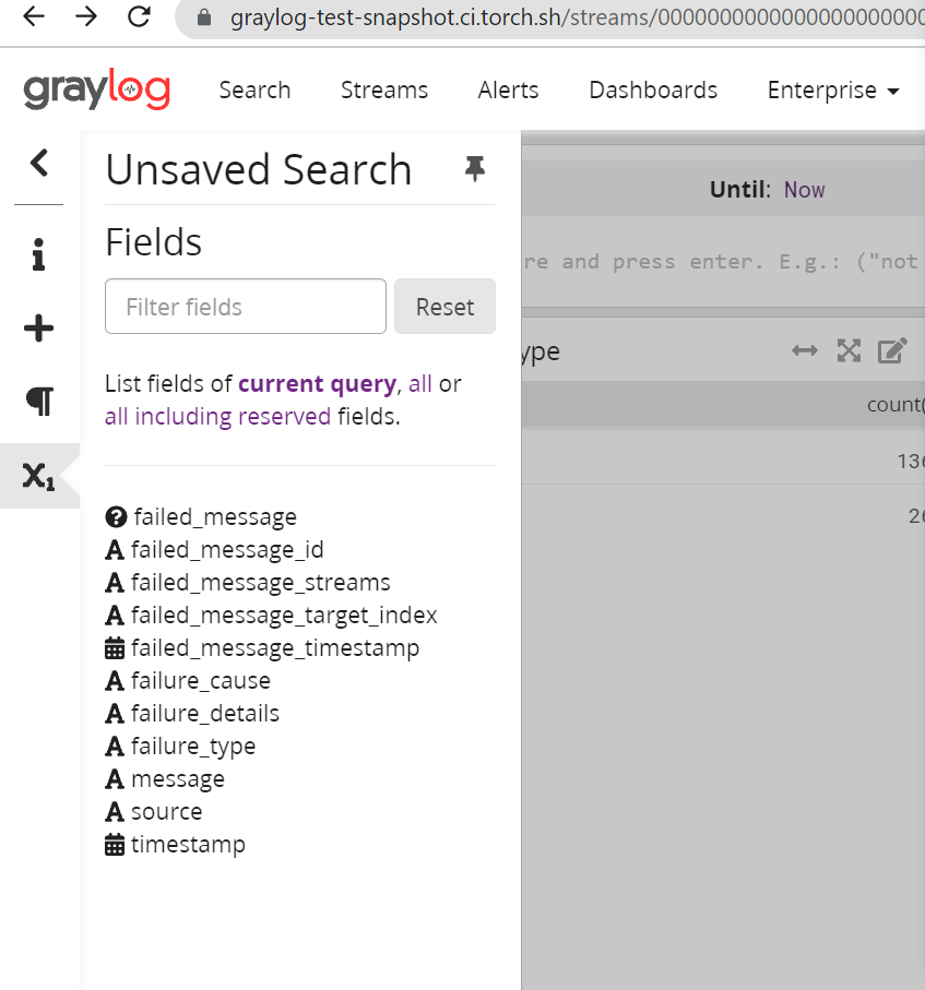 Aggregation Builder edit mode does not see fields in a specific stream · Issue #11404 · Graylog2 ...