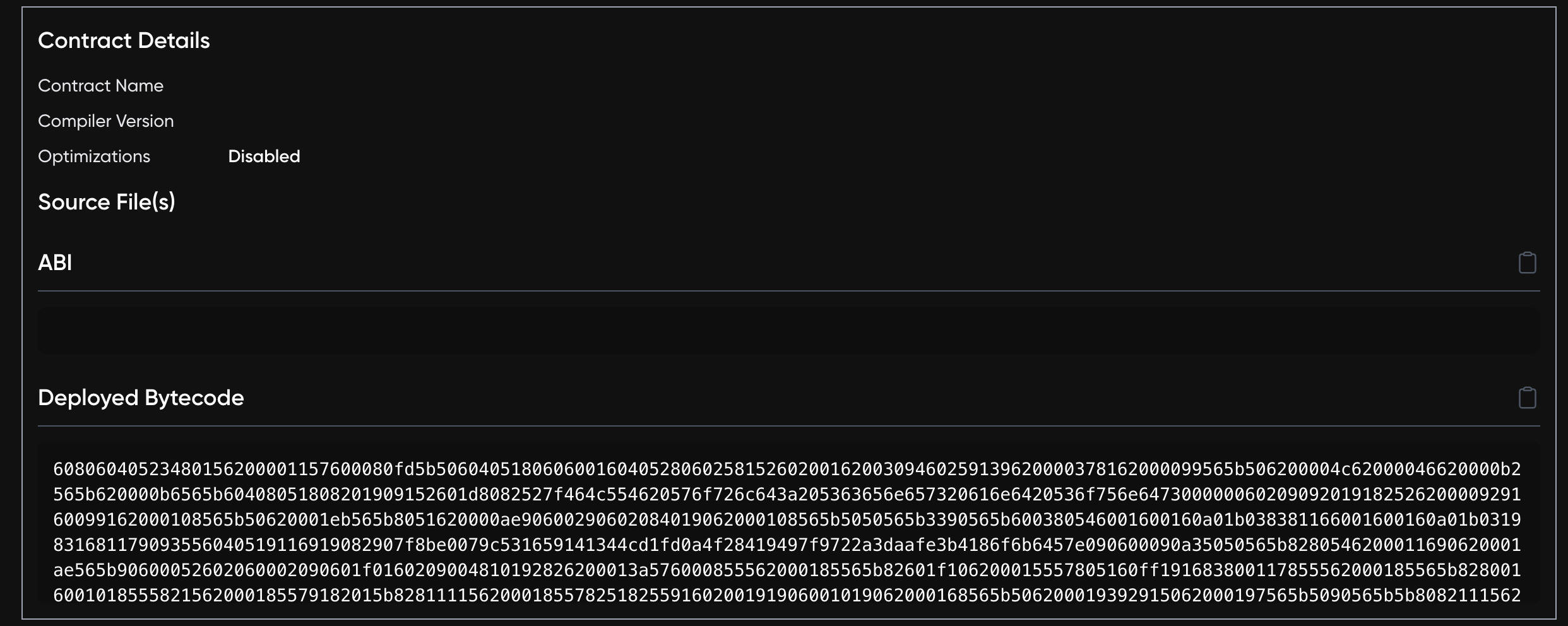 EVM contracts missing data · Issue #64 · futureversecom/trn-block-explorer · GitHub
