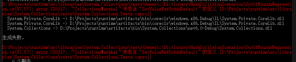 "9009" exit code error · Issue #57029 · dotnet/runtime · GitHub