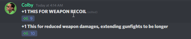 WEAPON CHANGES · Issue #141 · Chainedster/CityLife · GitHub