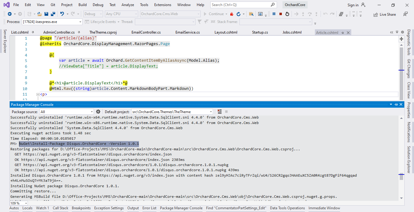 Require comment functionality on blog · OrchardCMS OrchardCore · Discussion #12491 · GitHub
