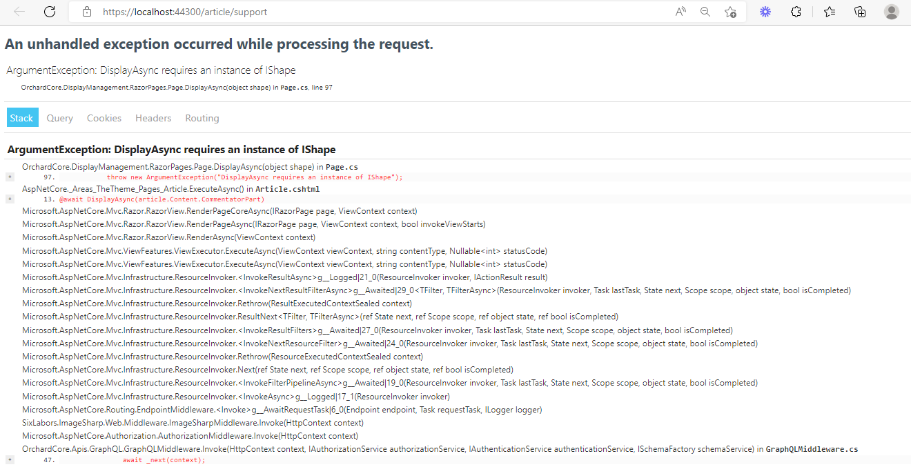 Add comments to a decoupled CMS blogpost · OrchardCMS OrchardCore · Discussion #12513 · GitHub