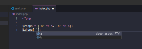 Plugin not yet activated · Issue #7 · klesun/deep-assoc-completion-vscode · GitHub