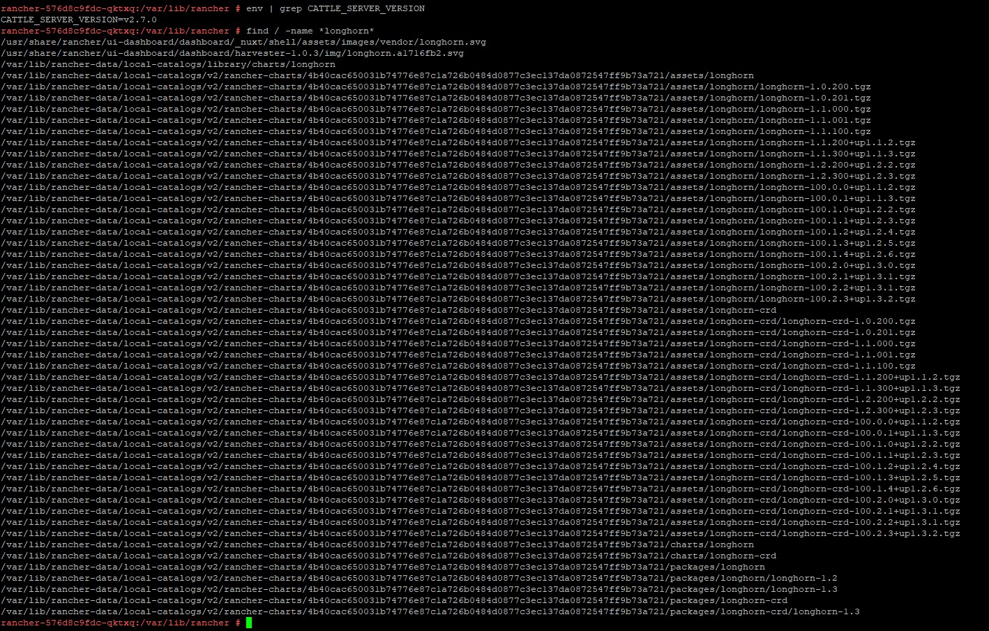 [BUG] Longhorn chart is not available in rancher 2.7.0 in air gap env · Issue #40013 · rancher ...
