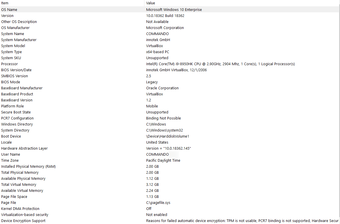 BUG - TaskBar not modified, programs not installing · Issue #74 · mandiant/commando-vm · GitHub