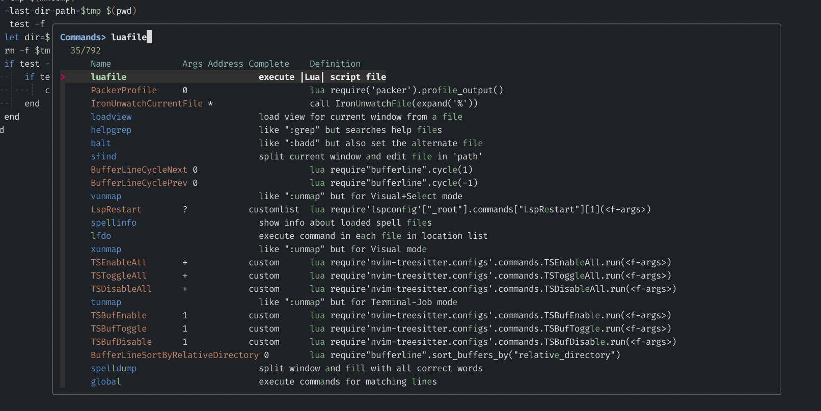 Display all commands in ':Telescope commands' · Issue #872 · nvim ...