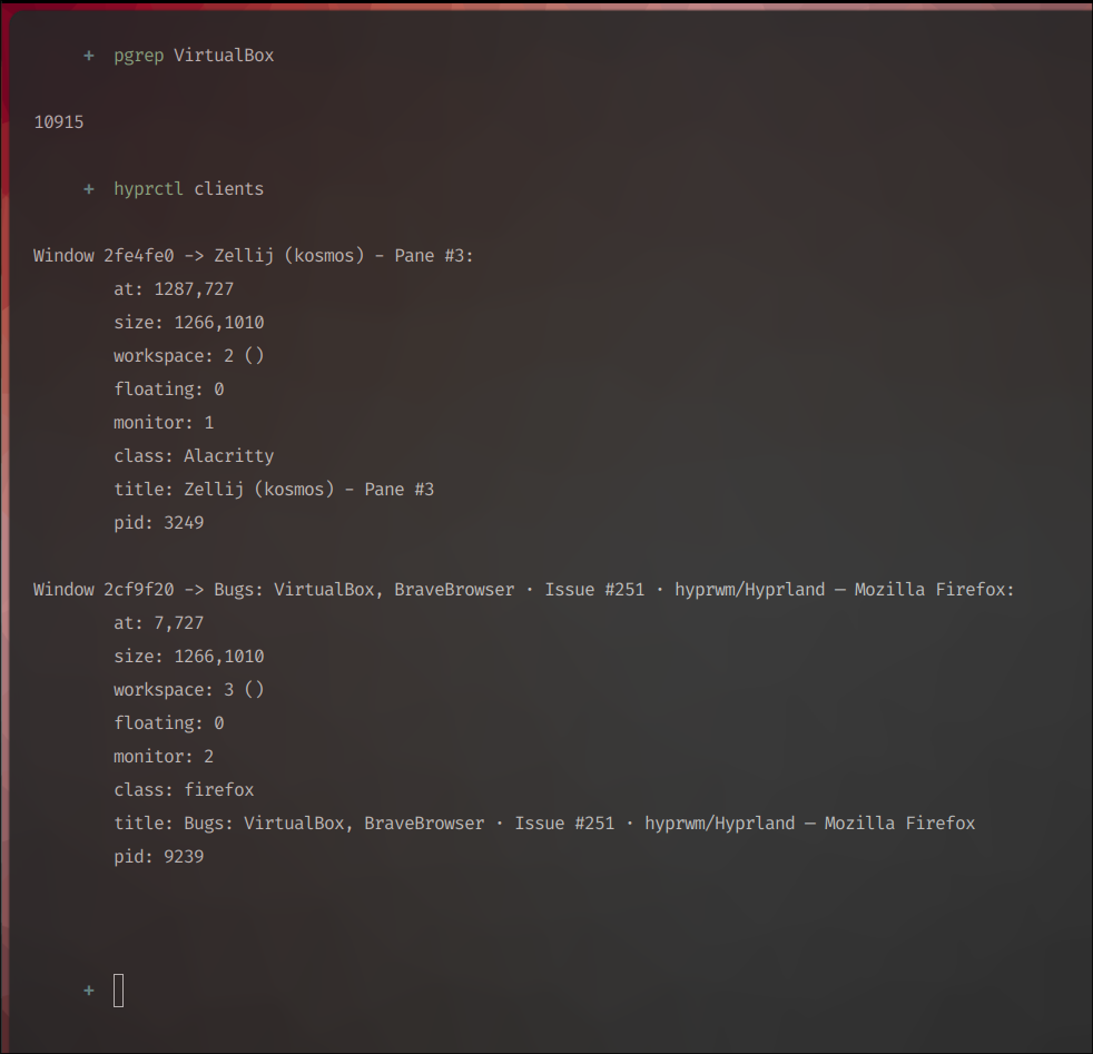 Bugs: VirtualBox, BraveBrowser · Issue #251 · hyprwm/Hyprland · GitHub