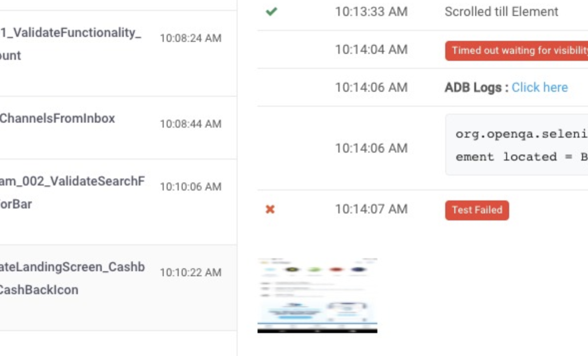 Screenshot thumbnail is blurred and No Icon for Info logs · Issue #179 · extent-framework ...