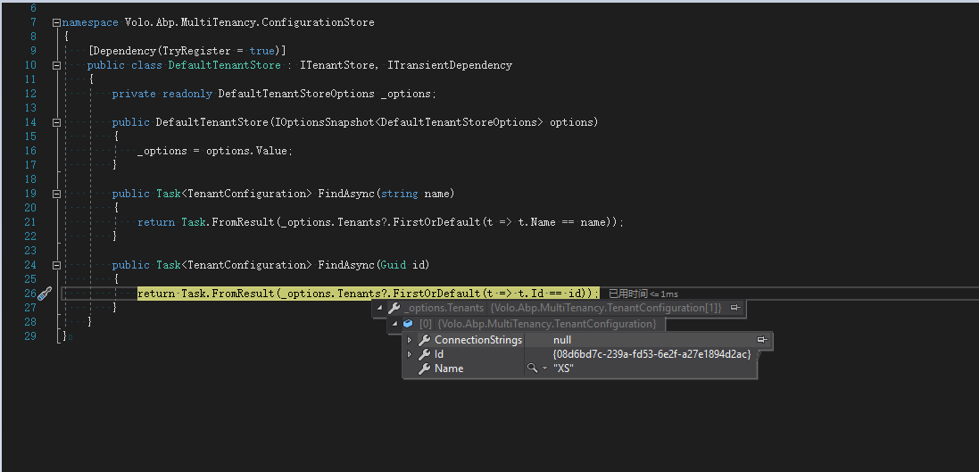 Multi Tenant Connection Information · Issue 1325 · Abpframework Abp · Github