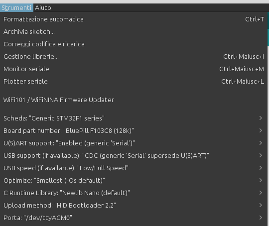Stm32 Shows Up On Dmesg But Not In Arduino Ide · Issue 34 · Serasidis Stm32 Hid Bootloader · Github