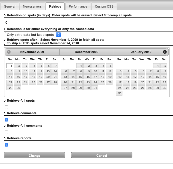 Retrieve spots resulting into error "You have an error in your SQL syntax" · Issue #645 ...