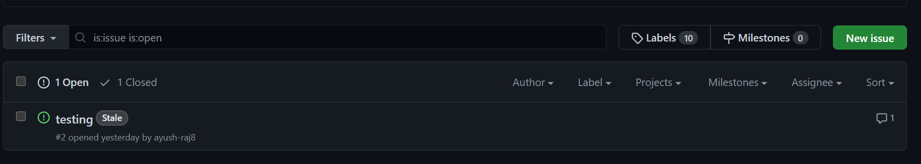 Add Github Action to mark issues as Stale · Issue #152 · kritikaparmar-programmer/HealthCheck ...