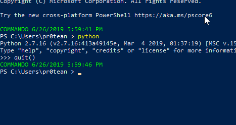 BUG: Python can redirect to Windows Store · Issue #77 · mandiant/commando-vm · GitHub