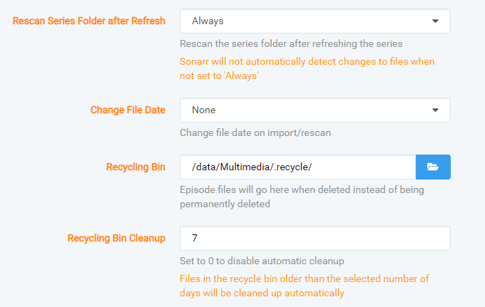Root folder & "Delete empty folders" option · Issue #3770 · Sonarr/Sonarr · GitHub