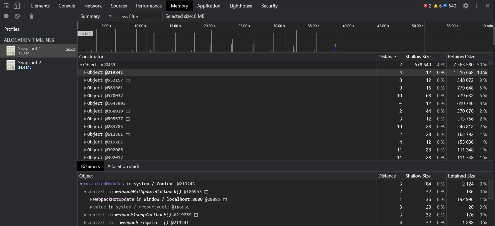 160 Cpu Usage And 3gb Memory Usage On Nextcloud Web Ui · Issue 1164 · Vuejsdevtools V6 · Github