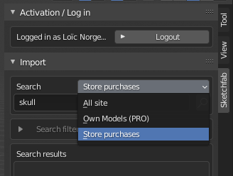 Cannot find my purchased model :( · Issue #13 · sketchfab/blender-plugin · GitHub