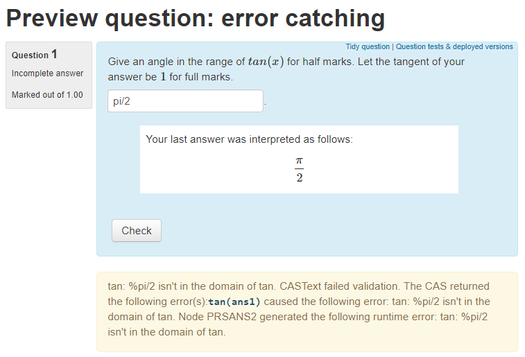 Error catching in potential response trees · Issue #492 · maths/moodle-qtype_stack · GitHub