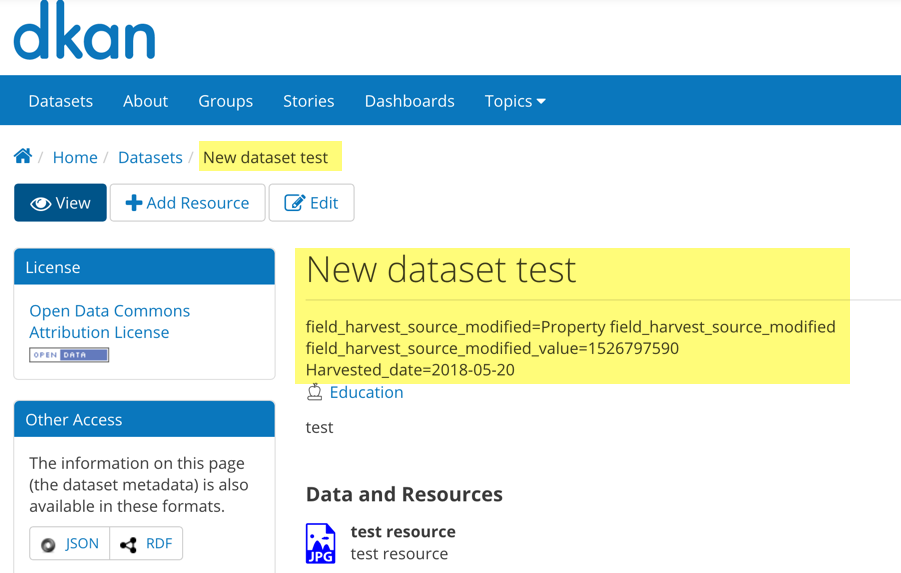 Dataset Modified Date not changing on edit dataset · Issue #2495 ...