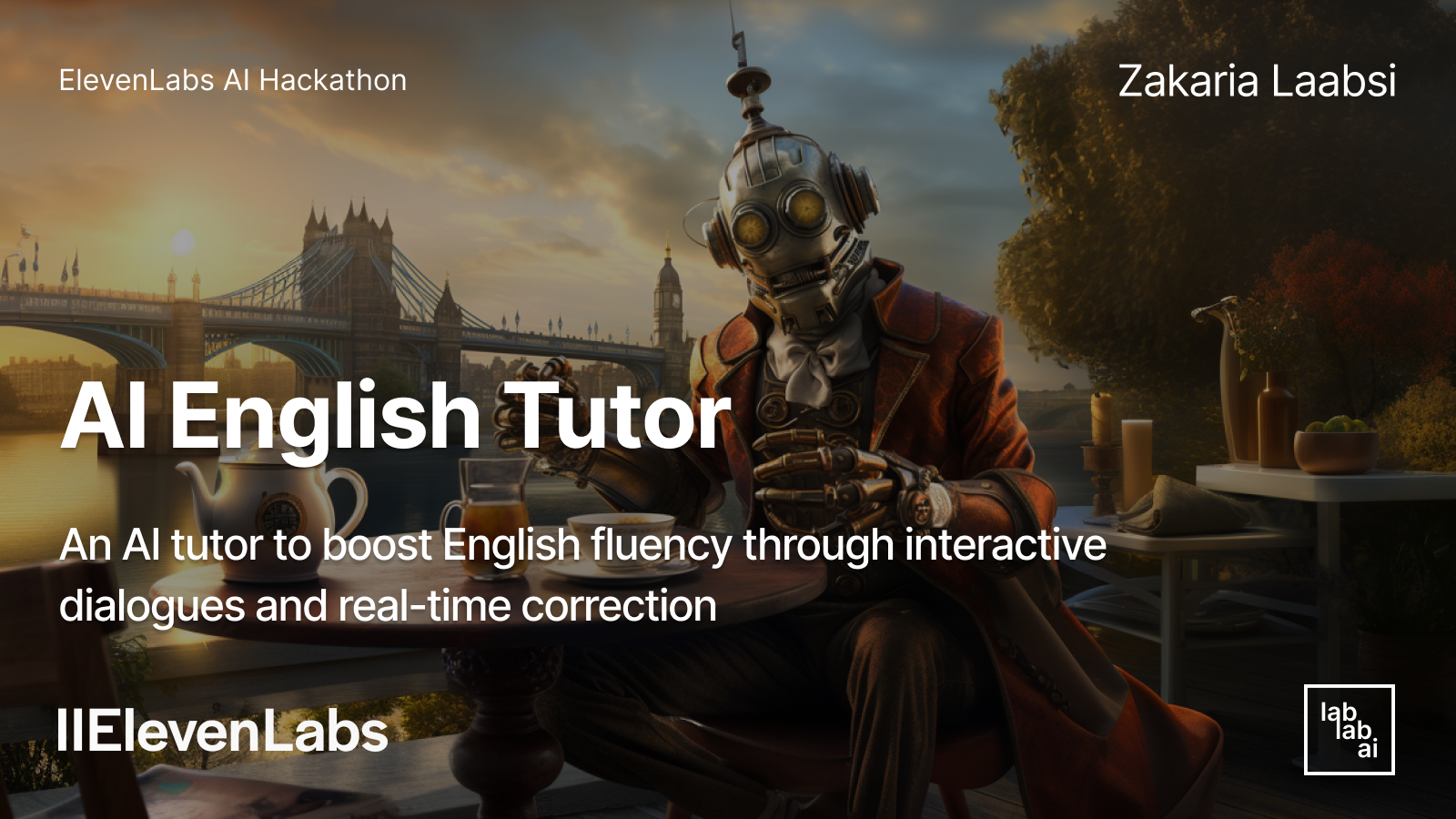 GitHub - zlaabsi/ai_english_tutor: ElevenLabs Hackathon Project
