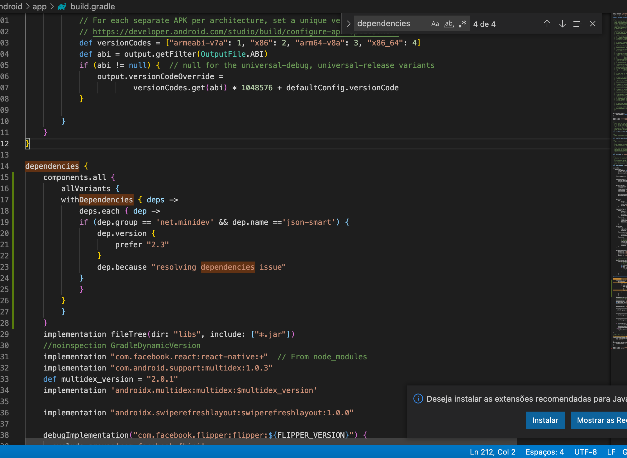 project :app > project :react-native-code-push > com.nimbusds:nimbus-jose-jwt:5.1 · Issue #2205 ...