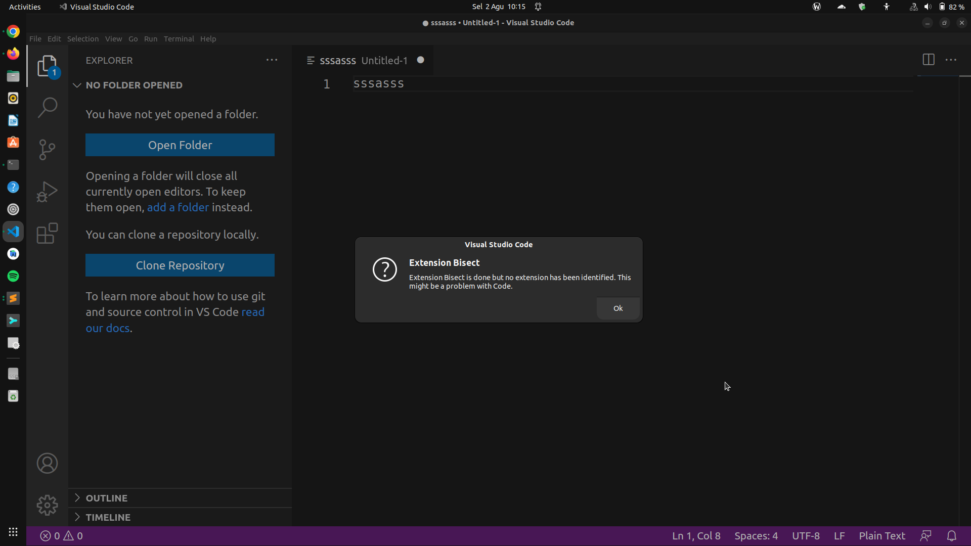 Adding "s" char randomly when switch workspace on Ubuntu Jammy LTS ...