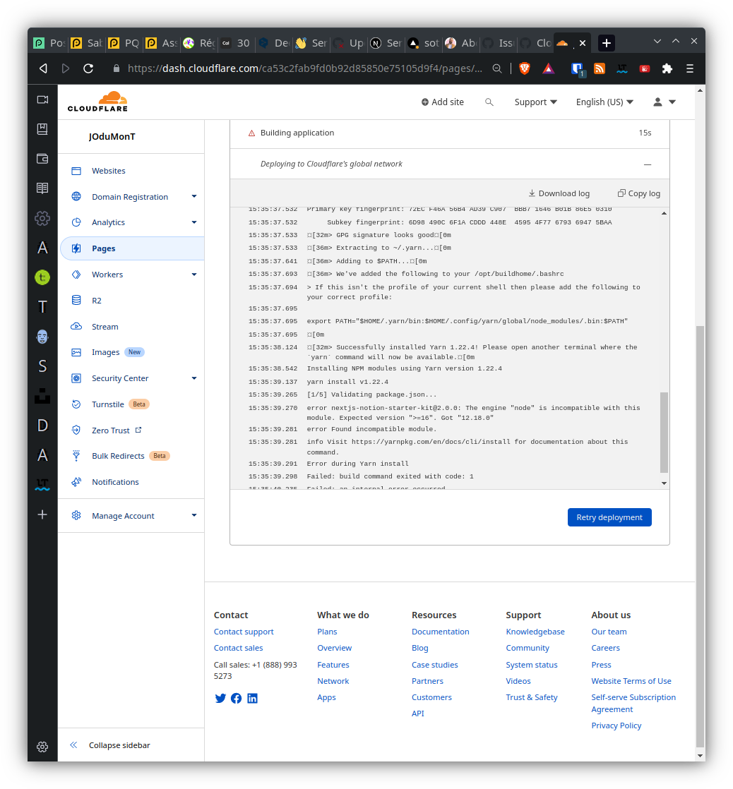 Cloudflare Pages Compatibility? · Issue #85 · transitive-bullshit/nextjs-notion-starter-kit · GitHub