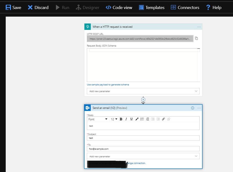 Azure - Action to Trigger Logic App not working · Issue #4502 · cloud ...