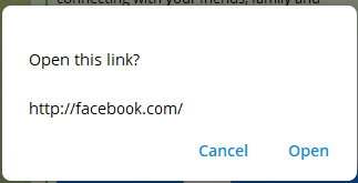 [Feature Request] Allow disable link opening warning · Issue #25397 ...
