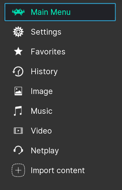 Ozone sidebar icons are blurry · Issue #10363 · libretro/RetroArch · GitHub