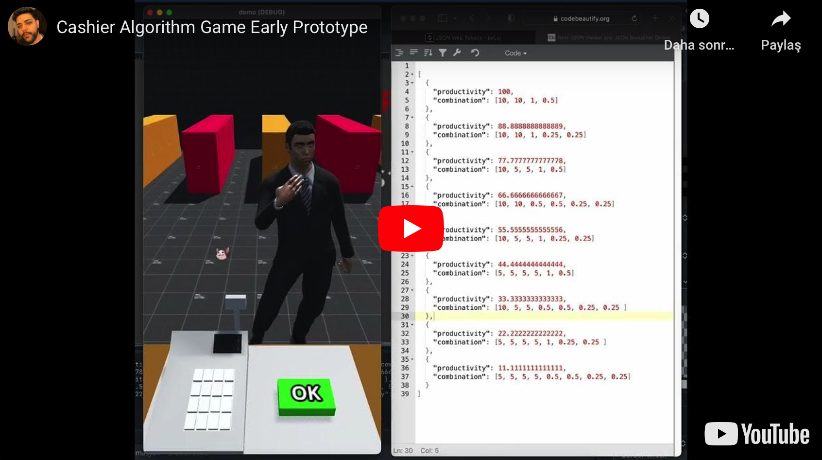 GitHub - emirthab/cashier-algorithm-game: Cashier algorithm themed game. I developed it with ...