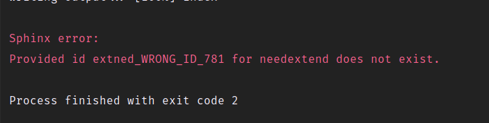 needextend shall not throw error · Issue #747 · useblocks/sphinx-needs · GitHub