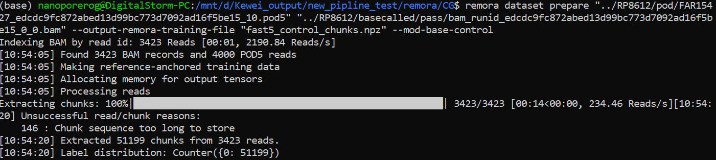 "invalid syntax" when running model train · Issue #65 · nanoporetech/remora · GitHub